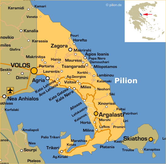Der Pilion Magnesia Griechenland Der Pilion Magnesia Griechenland